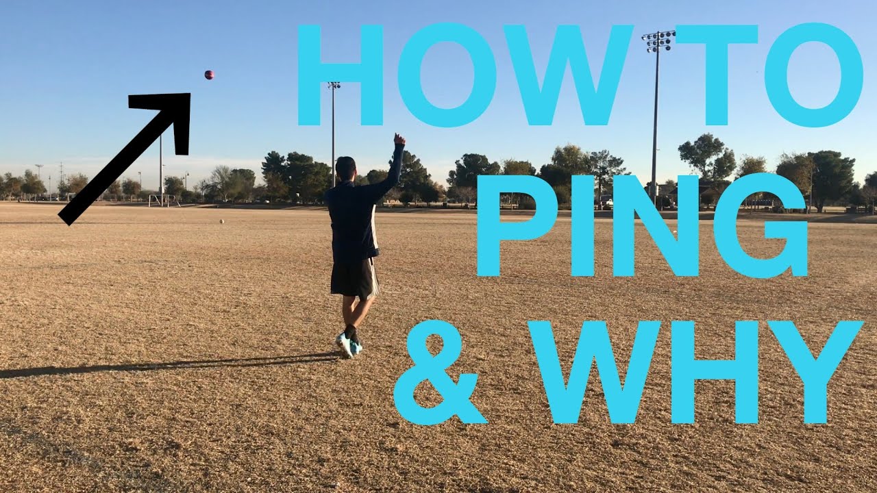 How to long pass/ping in soccer and why - YouTube