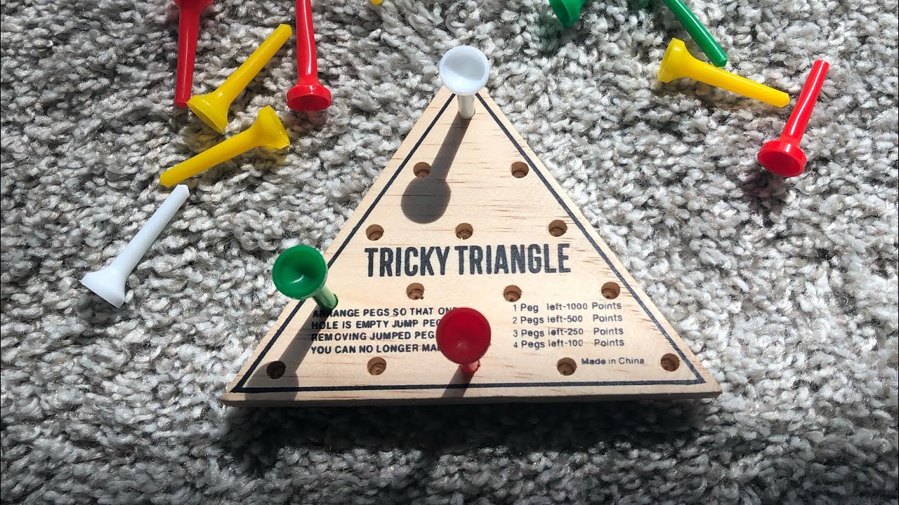 How to play/solve tricky triangle! - YouTube