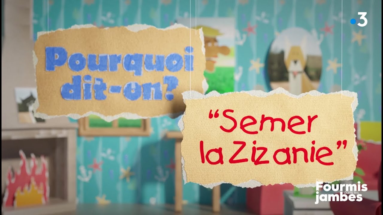 Pourquoi dit-on : semer la zizanie ! - YouTube