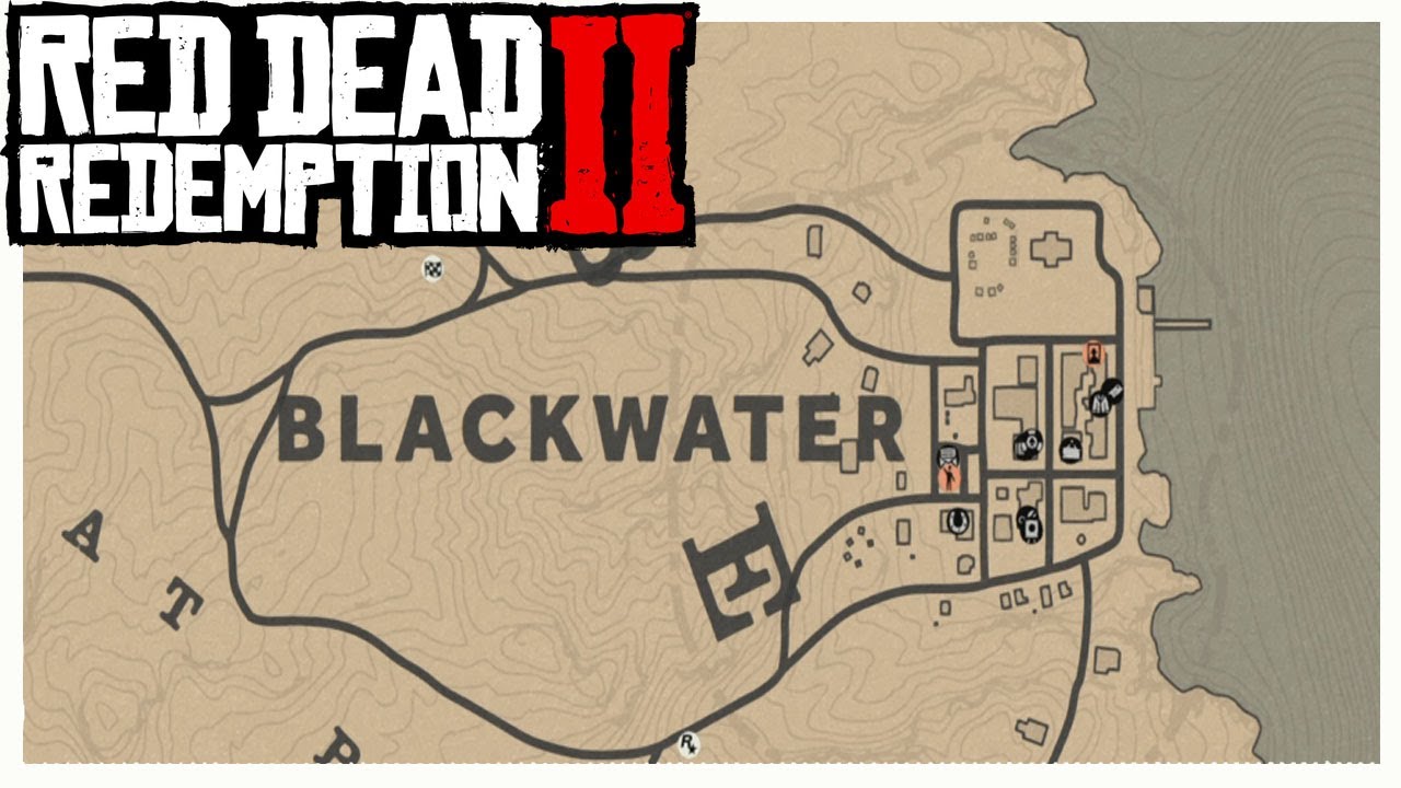 Red dead redemption 2 Como saquear Blackwater - YouTube