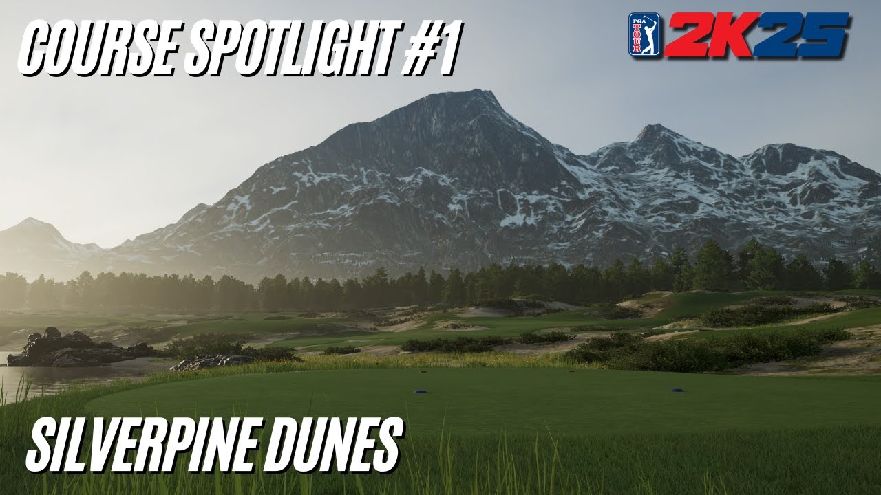 PGA2K25 Course Spotlight #1 - Silverpine Dunes (My first new course in YEARS!) - YouTube