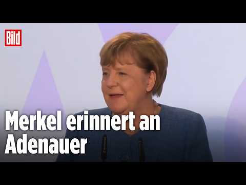 Merkel nach CDU-Debakel: Was wir heute von Adenauer lernen müssen