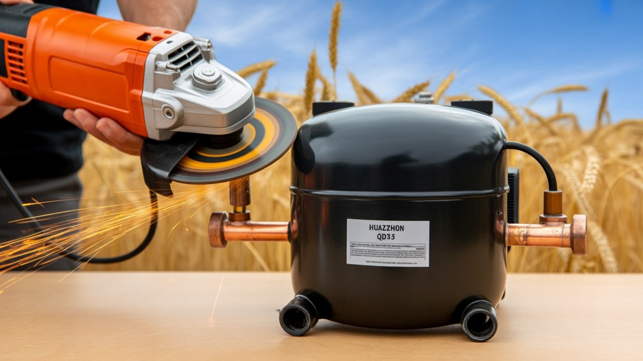No one thinks refrigerator compressors are gold mines! Collect them and ...
