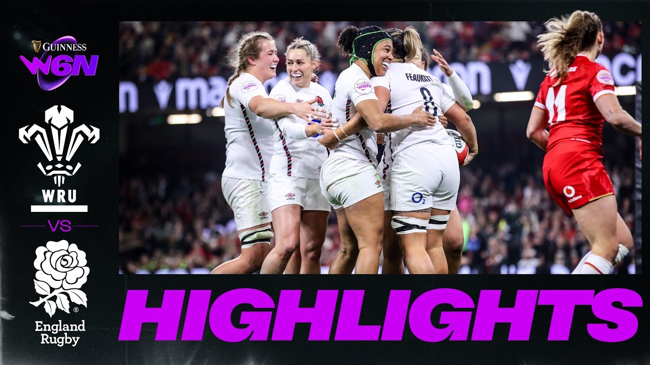 RED ROSES A CLASS ABOVE! Extended Highlights | Wales v England ...