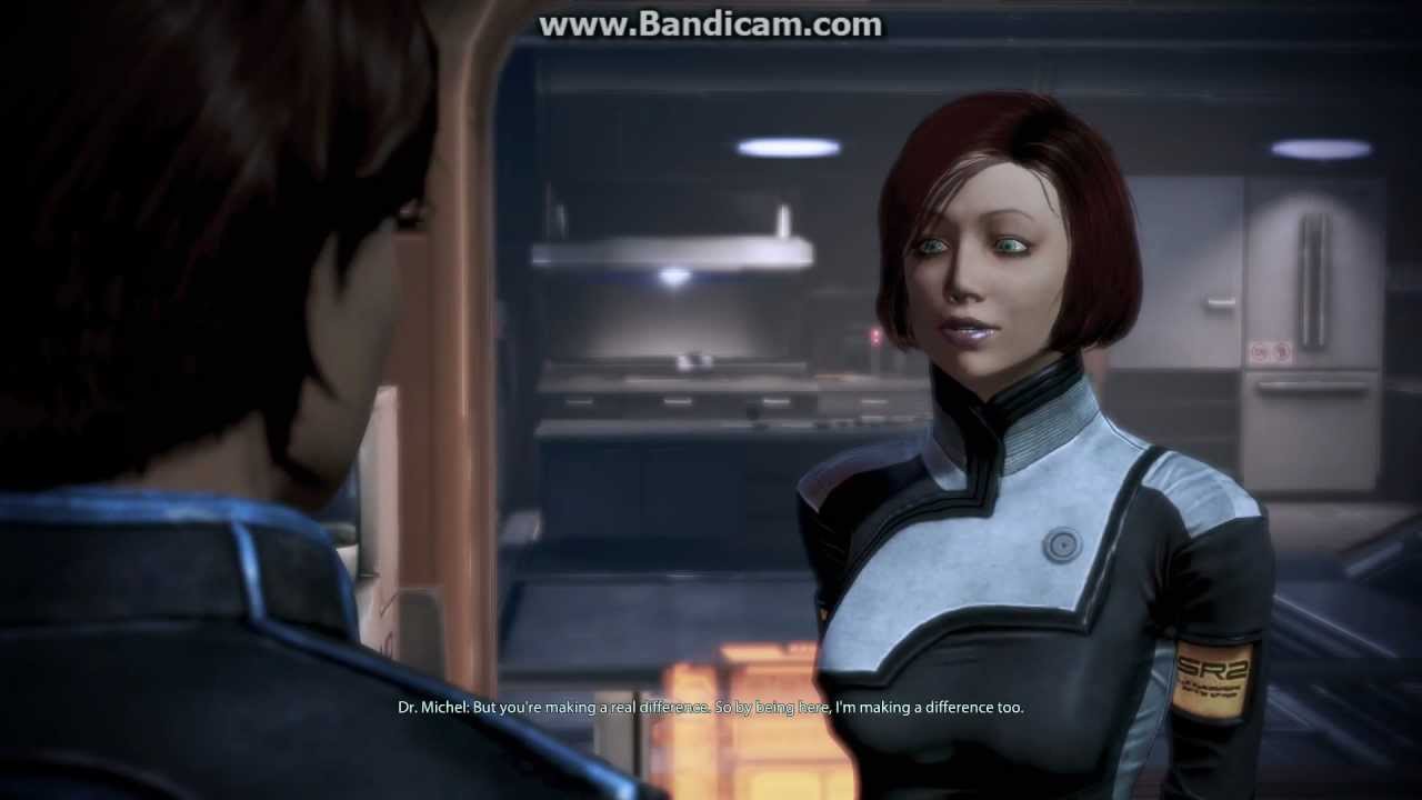 Dr. Michel Settles in on the Normandy Mass Effect 3 - YouTube
