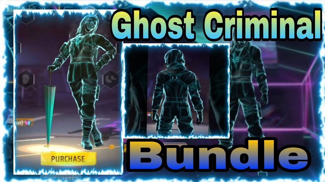 👿Ghost Criminal Giveaway 👿🗡️ 😁 Black Ghost Criminal Bundle 😱 First Look ...