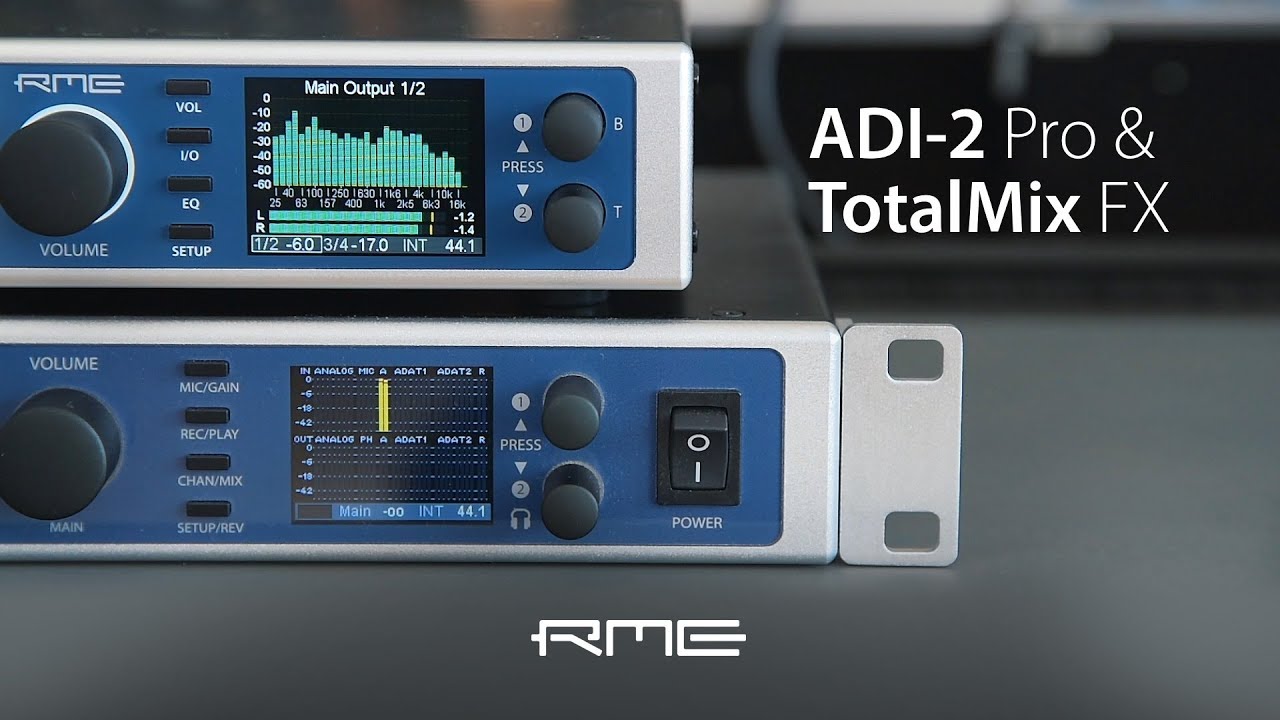 How to connect the ADI-2 Pro and TotalMix FX - YouTube
