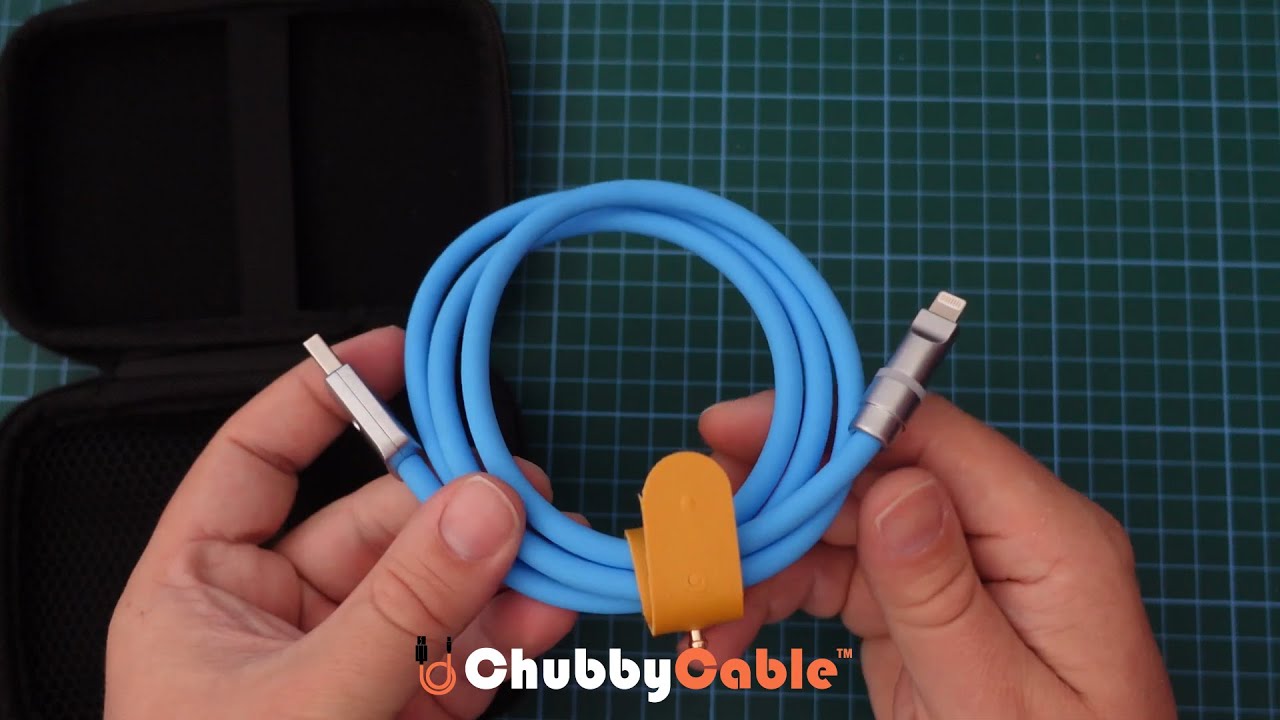 "Neon Chubby" Fast Charge Cable With Smart Light: Fast Charging Cable ...