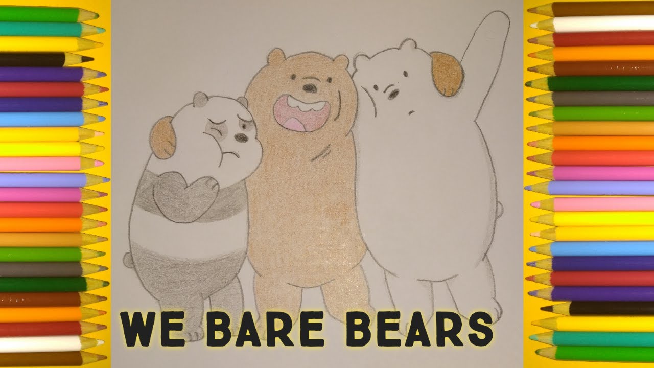 We Bare Bears Drawing - YouTube