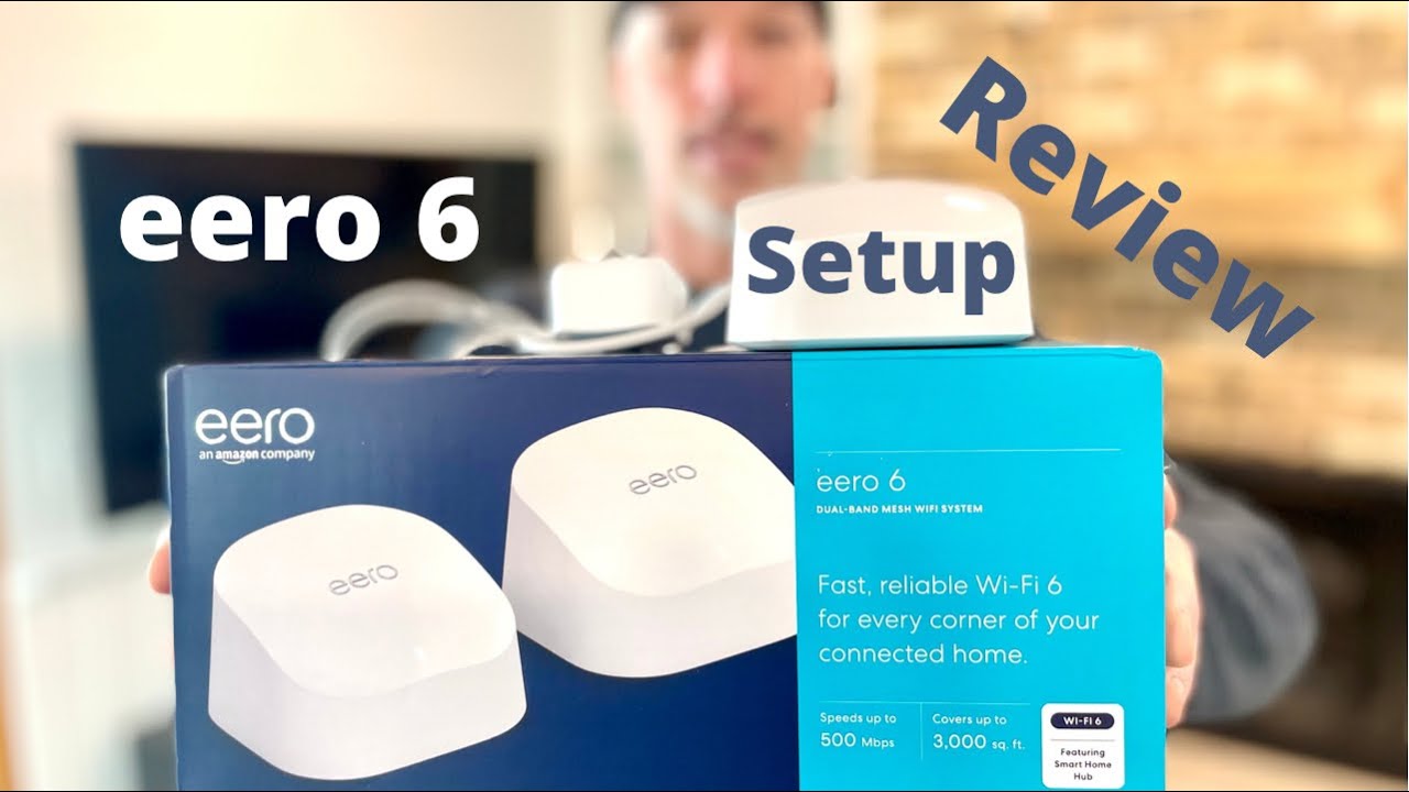 eero 6 WiFi Router Dual-Band Mesh System Amazon with built in Smart ...