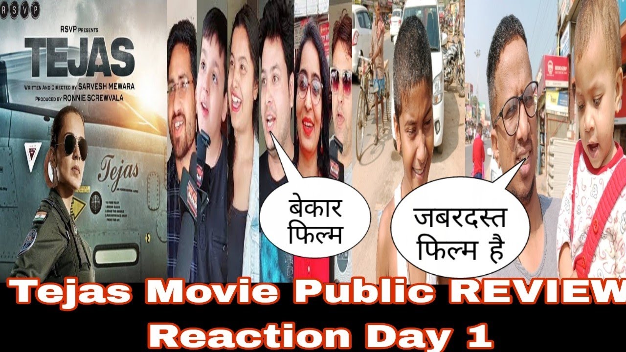 Tejas Movie Public REVIEW Reaction Day 1|Kangana Ranaut, Ronnie Screwvala, RSVP Movies |B4Masti ...