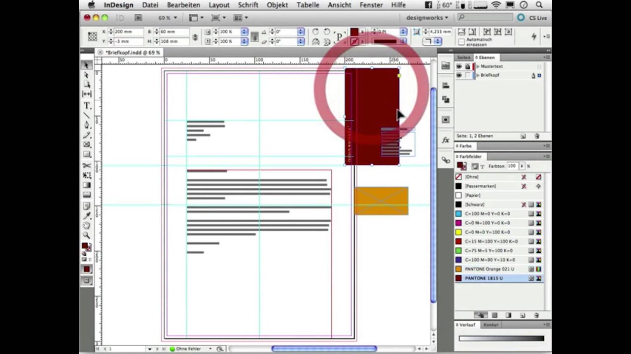InDesign: Logo und andere Elemente - YouTube