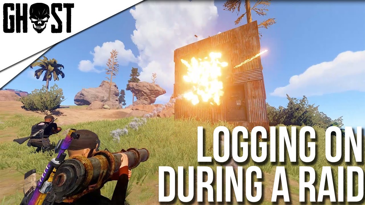 Logging on During an Offline Raid [Cinematic/Gameplay] | RUST - YouTube