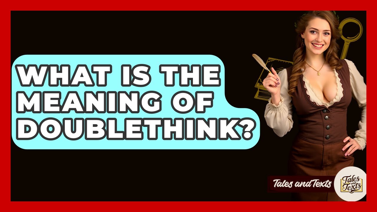 What Is The Meaning Of Doublethink? - Tales And Texts - YouTube