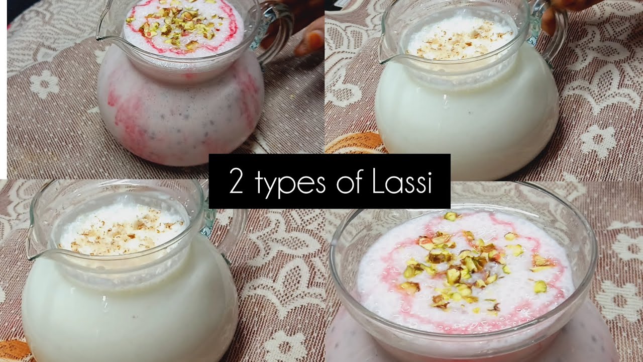 Sweet Lassi Recipe/ 5 - minutes Summer drinks / Meethi lassi Recipe ...