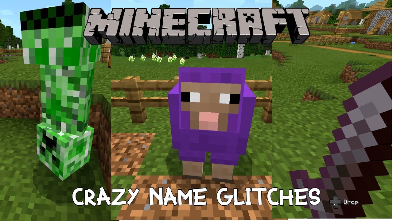 3 Craziest Name Tips/Glitches In Minecraft!! - YouTube