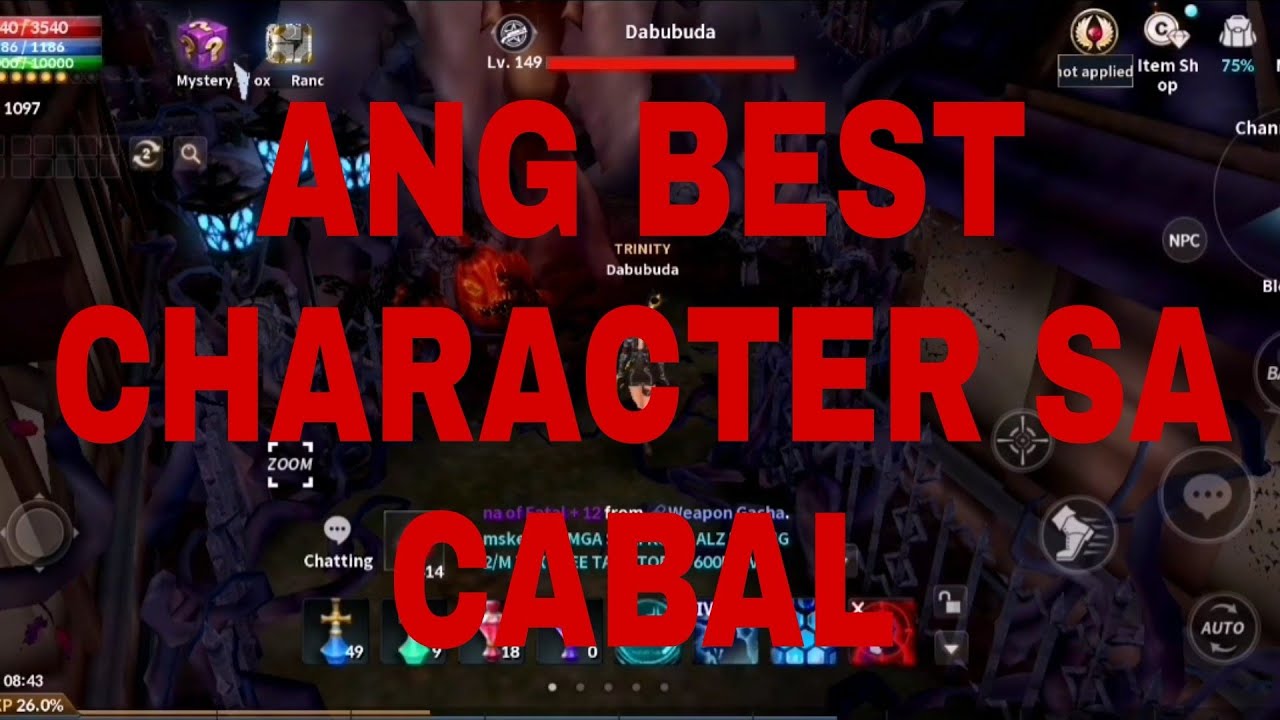 CABAL MOBILE - THE BEST CLASS CHARACTER TO CHOOSE - YouTube