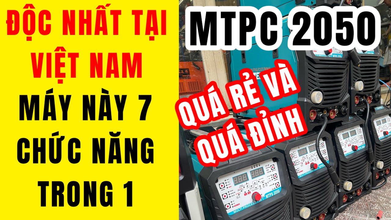 🔴Máy hàn 7 chức năng trong 1 lần đầu và duy nhất 2025 ,MTPC 2050 Tenya - YouTube