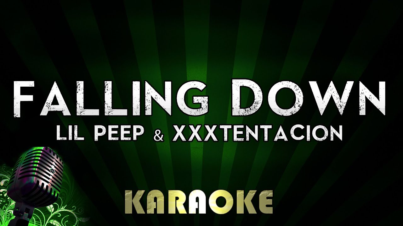 Lil Peep & XXXTENTACION - Falling Down | LOWER Key Karaoke Version ...