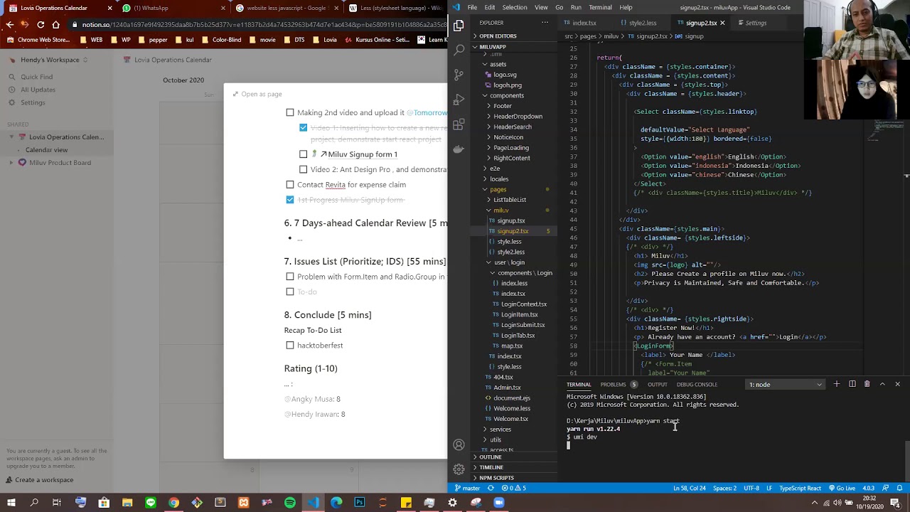 Form & Grid Layout with Ant Design Pro React | Angky's Meeting 2020-Q4 ...