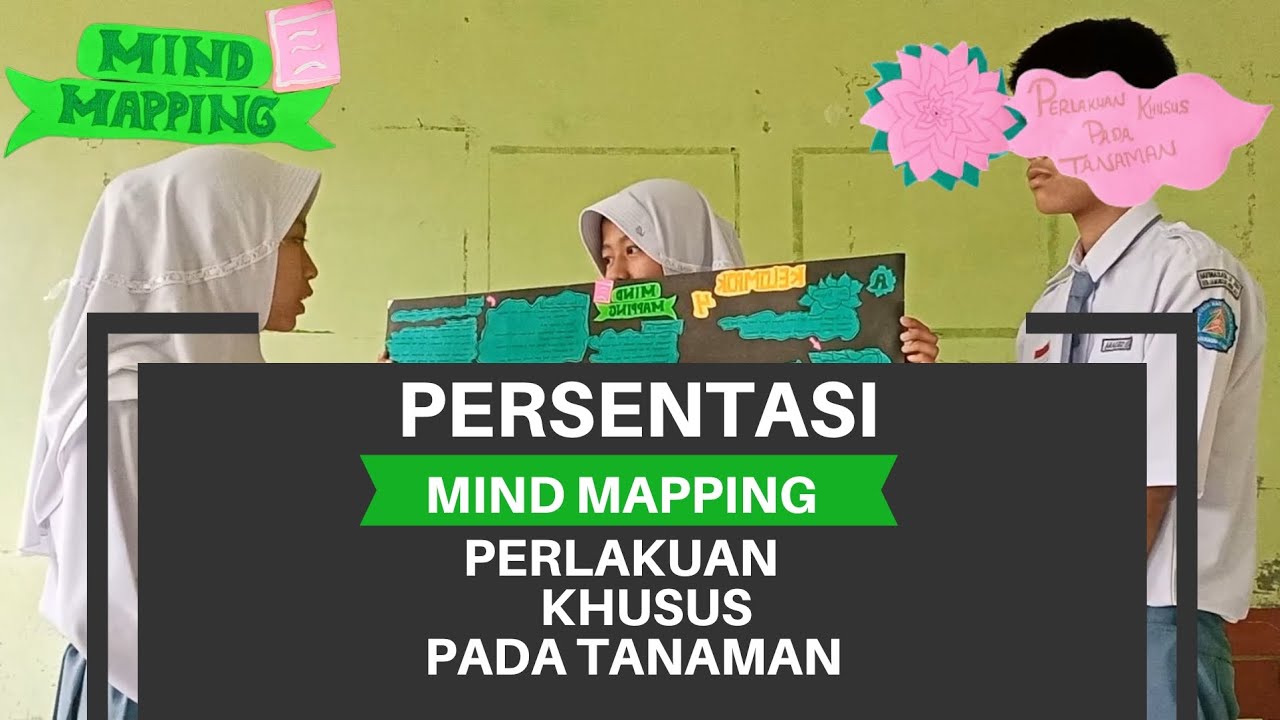 Persentasi mind mapping tentang "perlakuan khusus pada tanaman" - YouTube