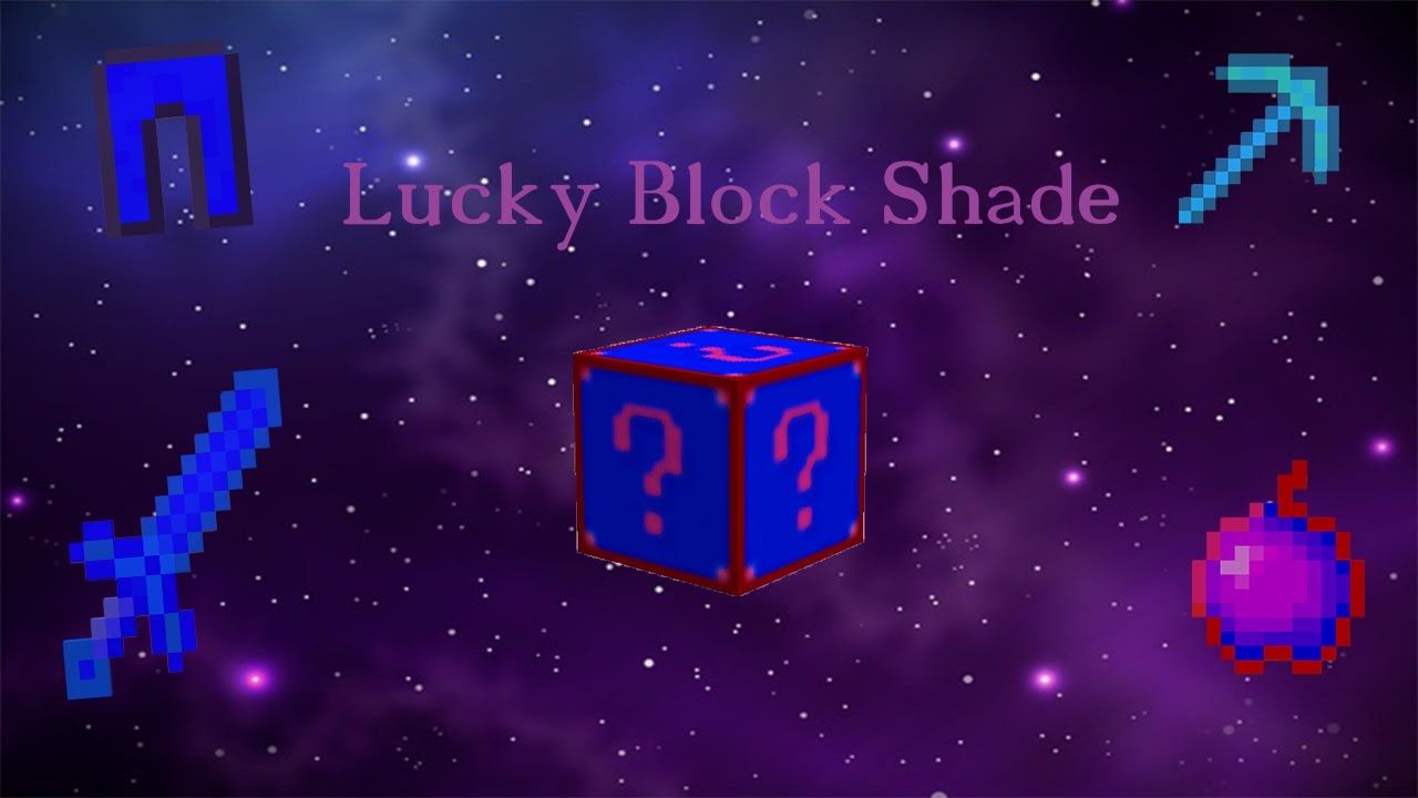 Minecraft:LUCKY BLOCK SHADE (SUPER OP!) 1.8.9 - YouTube