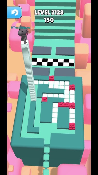 Gameplay top mobile games Relaxing n satisfying game iOS/ANDROID Stacky Dash #shorts Level 2128 ...