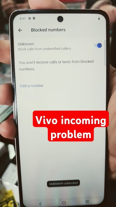 Vivo incoming call busy problem setting short - YouTube