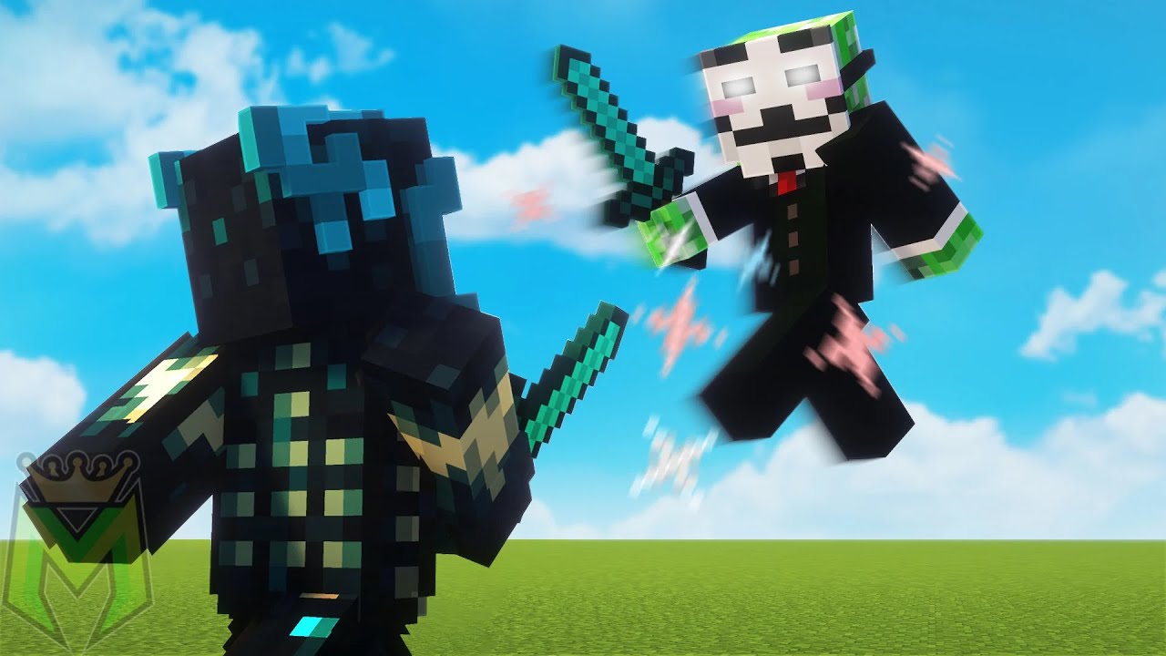 THE MOST INTENSE PVP MATCH IN MINECRAFT - YouTube