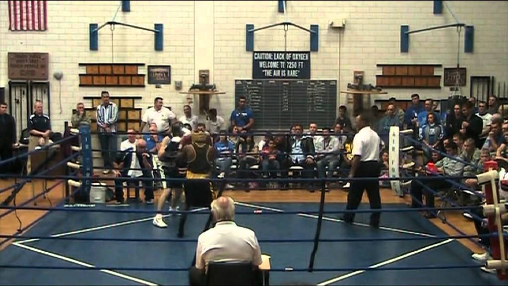 USAFA vs. West Point Boxing 2011 (125 lbs) - YouTube