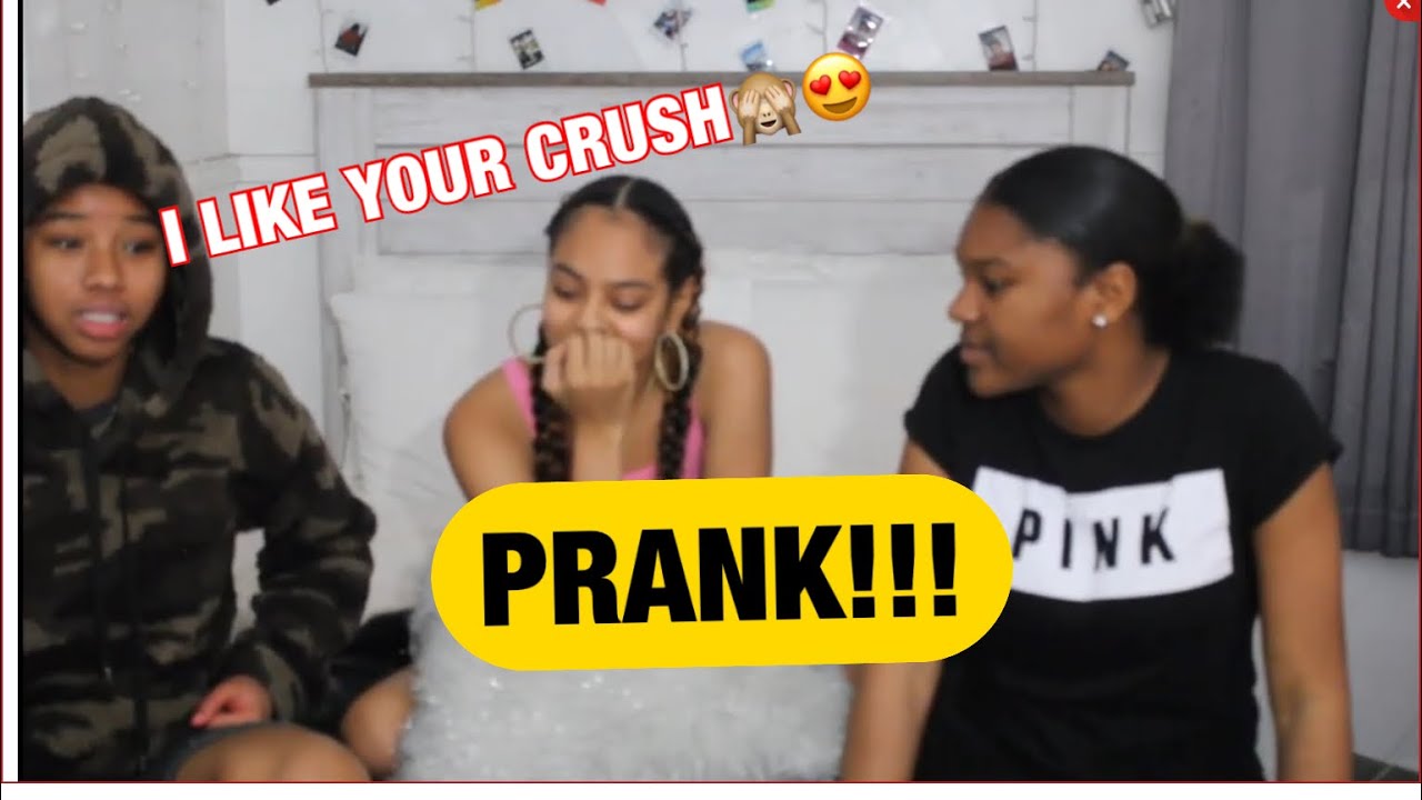 I Like Your CRUSH PRANK on JOMIAH!! - YouTube