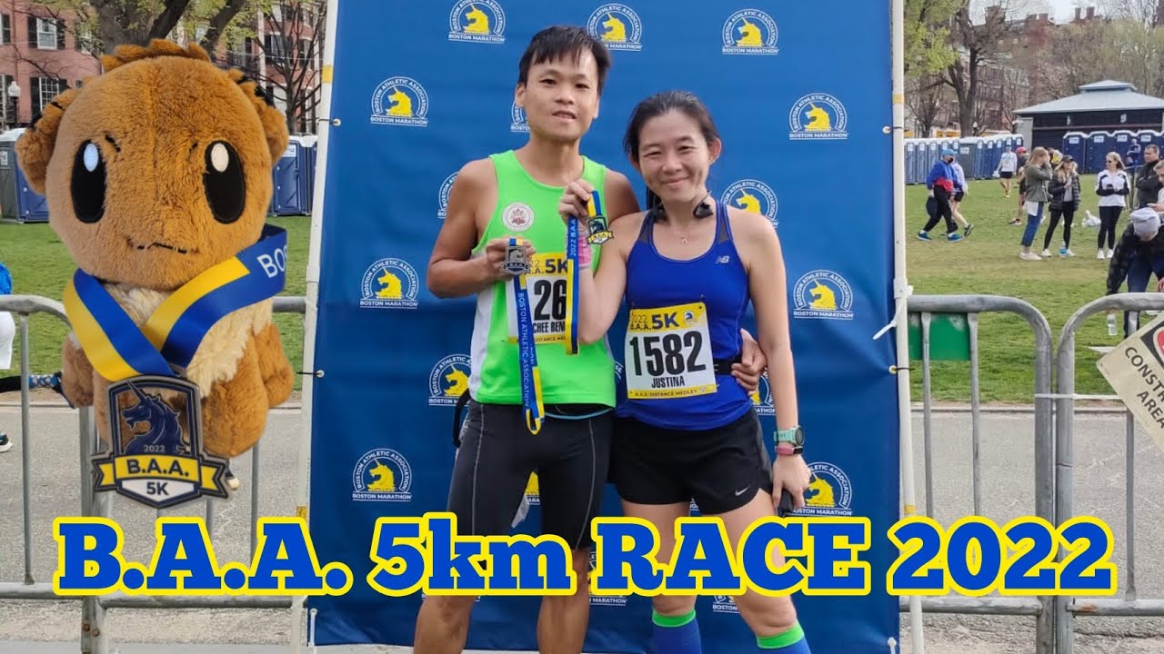 BAA 5km race 2022 | Boston Marathon 2022 - YouTube