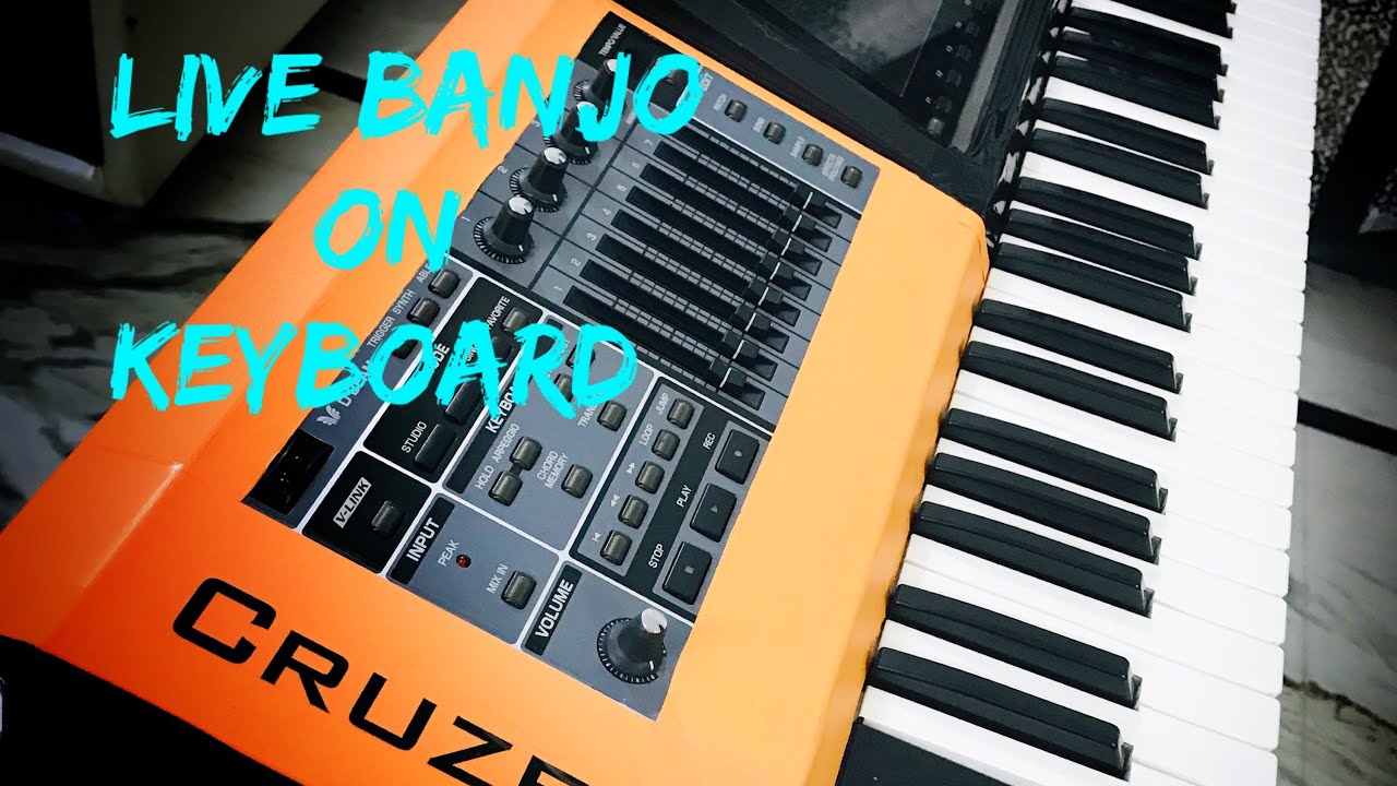Banjo on keyboard - YouTube