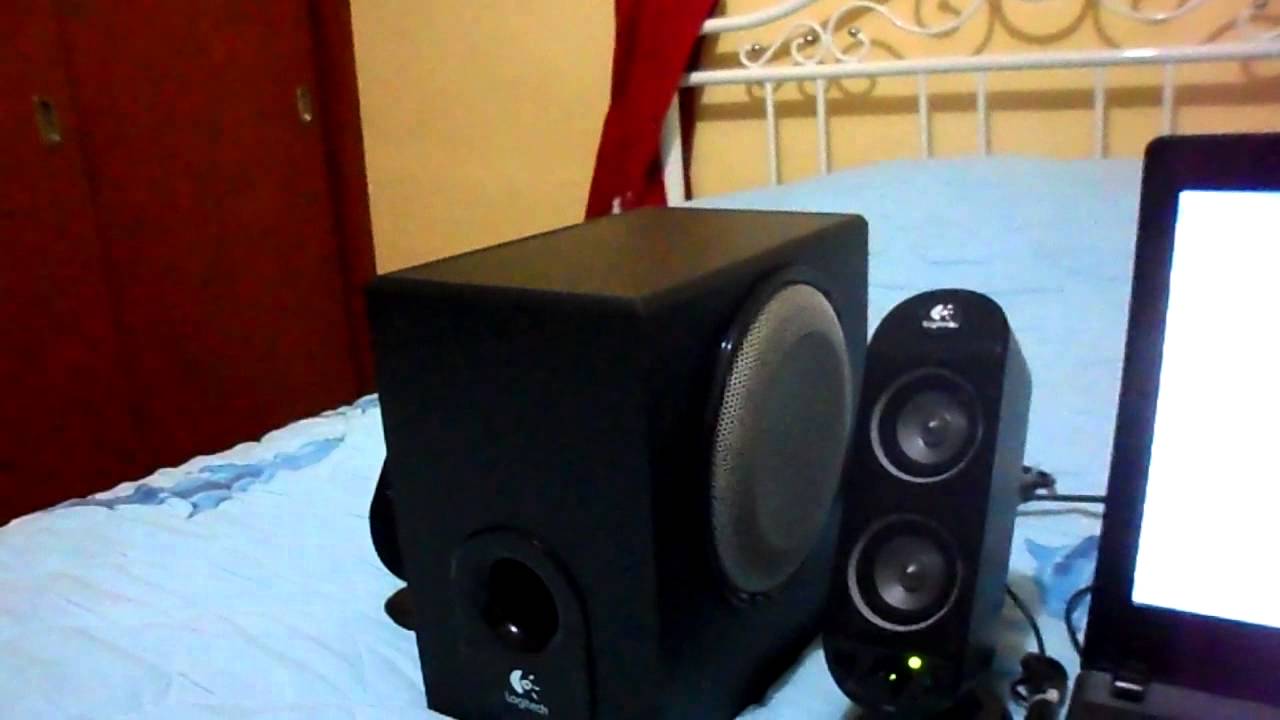 Logitech X-230 - YouTube