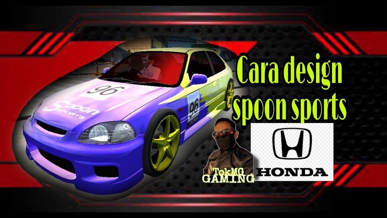 Cara design spoon sports honda |car parking multiplayer - YouTube