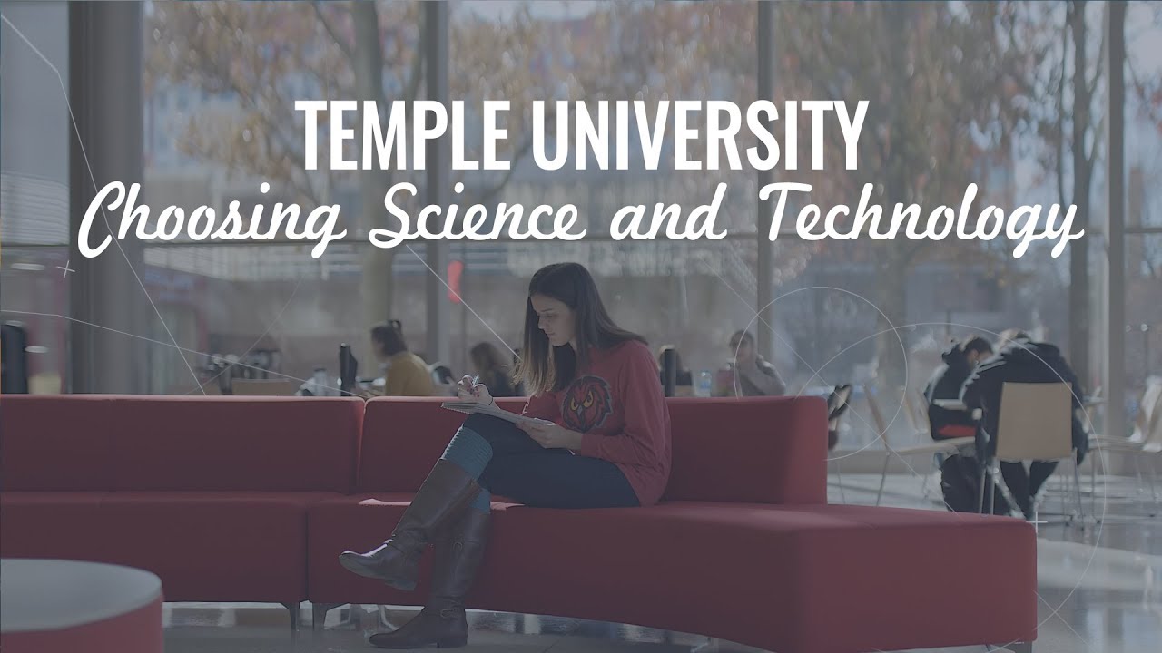 Why Temple University College of Science and Technology? - YouTube