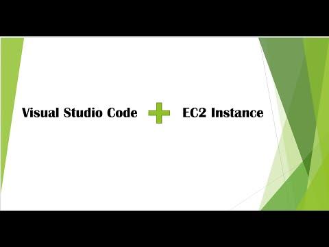 How to connect to your EC2 instance using vscode - YouTube