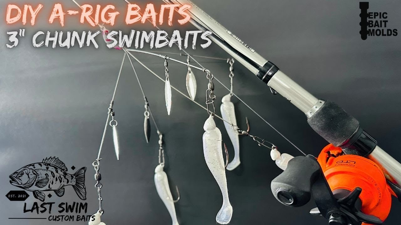 Making A-Rig Baits! | 3" Chunk Swimbait | Epic Bait Molds - YouTube