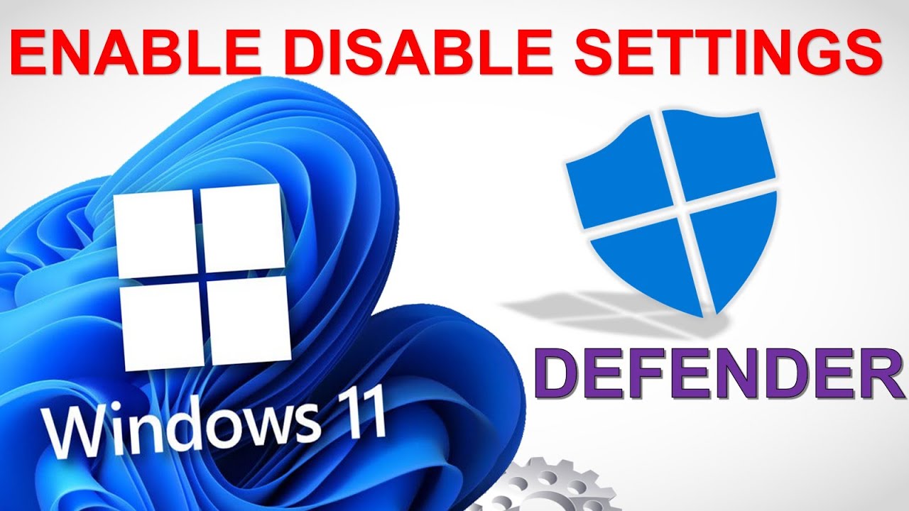Window Defender settings | Enable and Disable windows antivirus ...