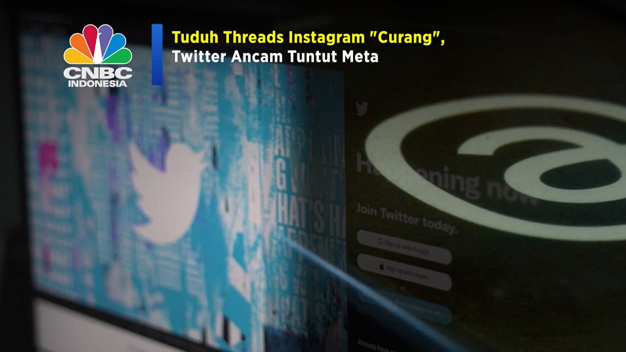 Tuduh Threads Instagram "Curang", Twitter Ancam Tuntut Meta - YouTube