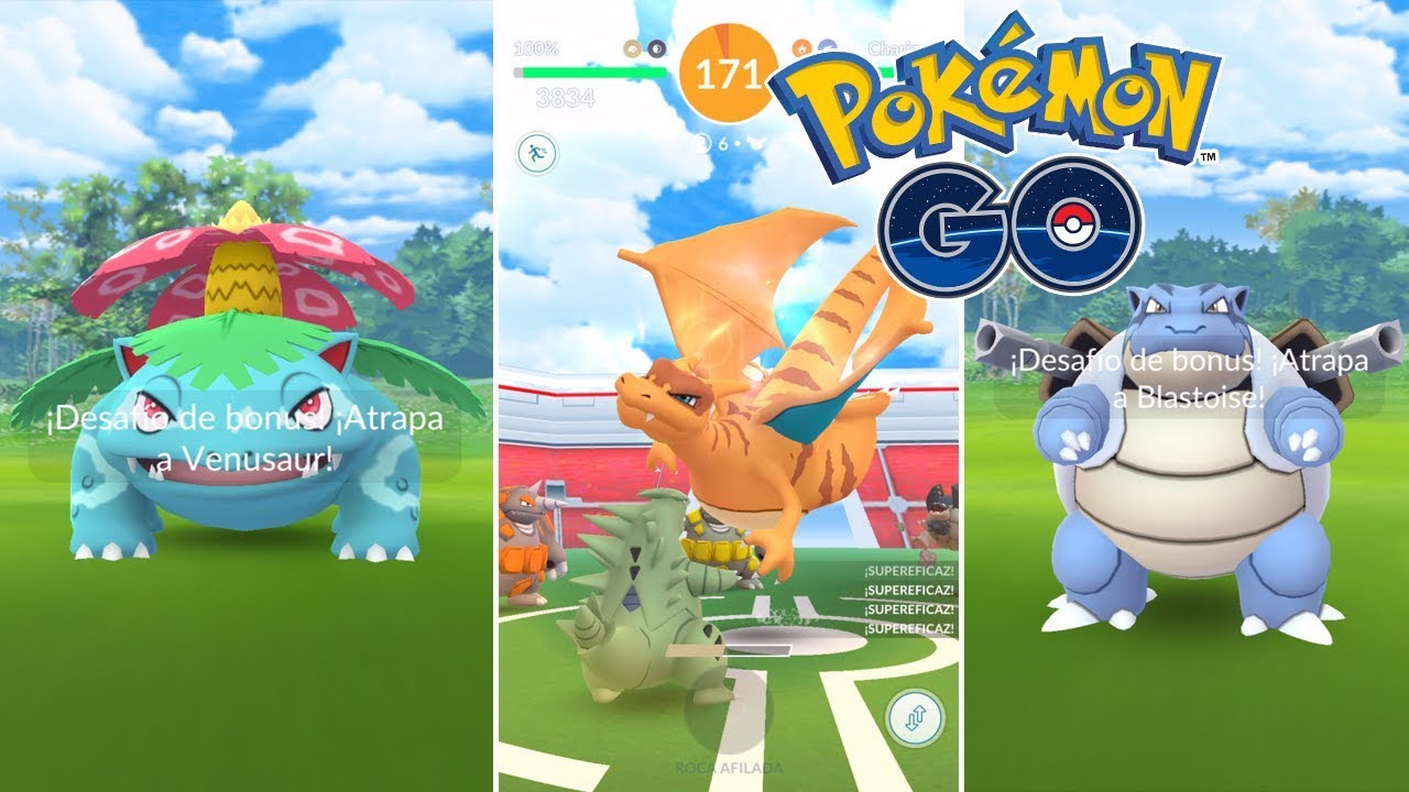 CONSIGO EL TRÍO DE INICIALES CLONES LEGACY DEL EVENTO! [Pokémon GO ...
