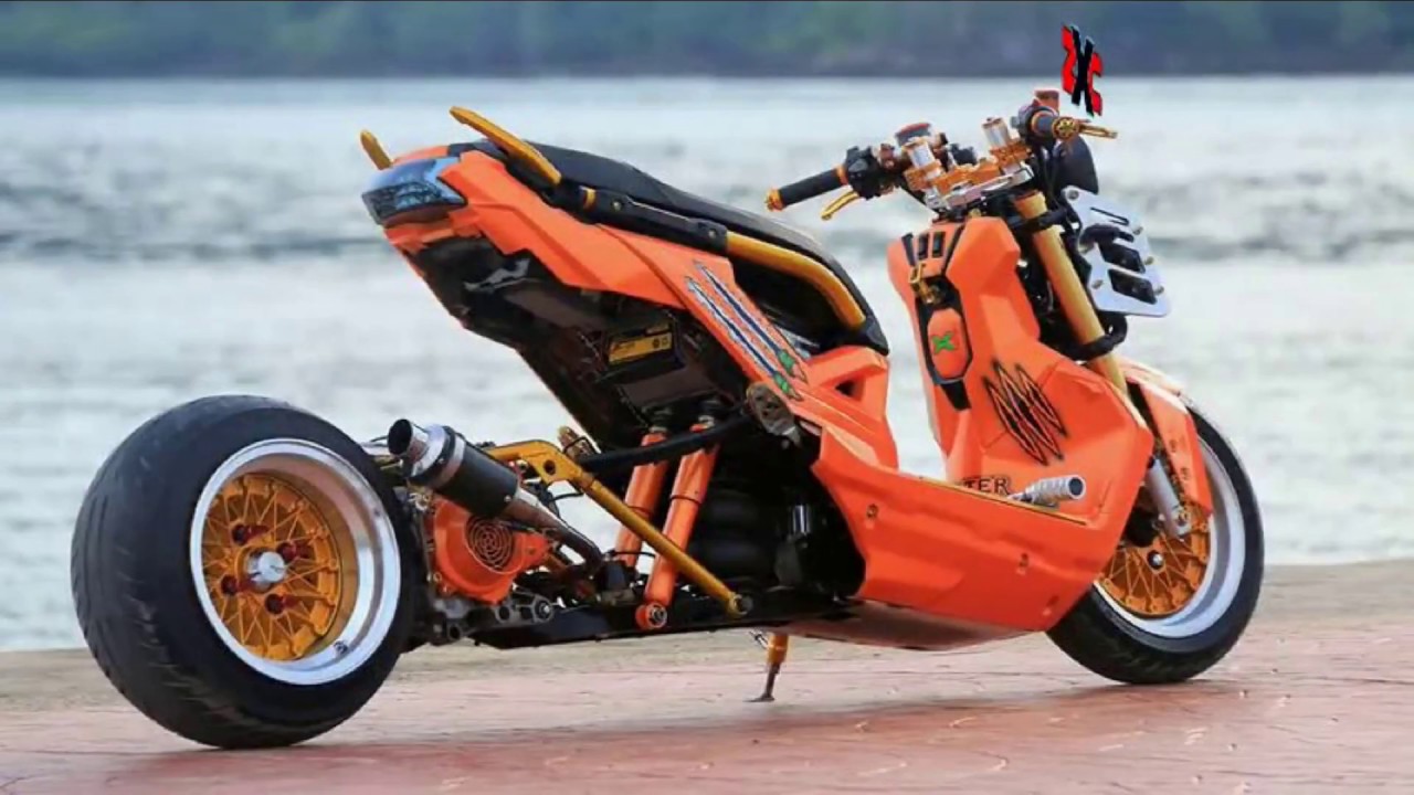 Honda Zoomer X - Mods. (Part 2) - YouTube