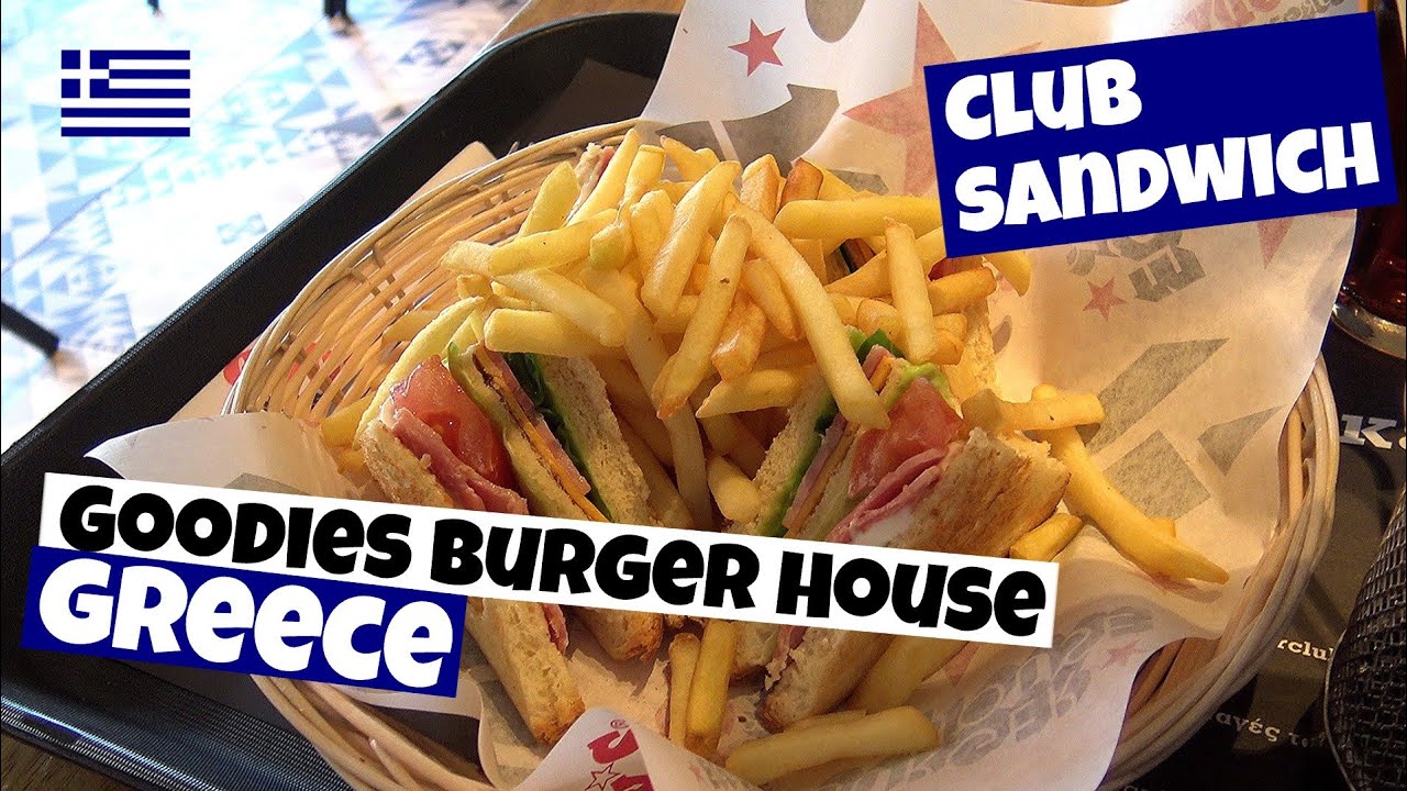 Goody's Burger House Club Sandwich Review (Greece) - YouTube
