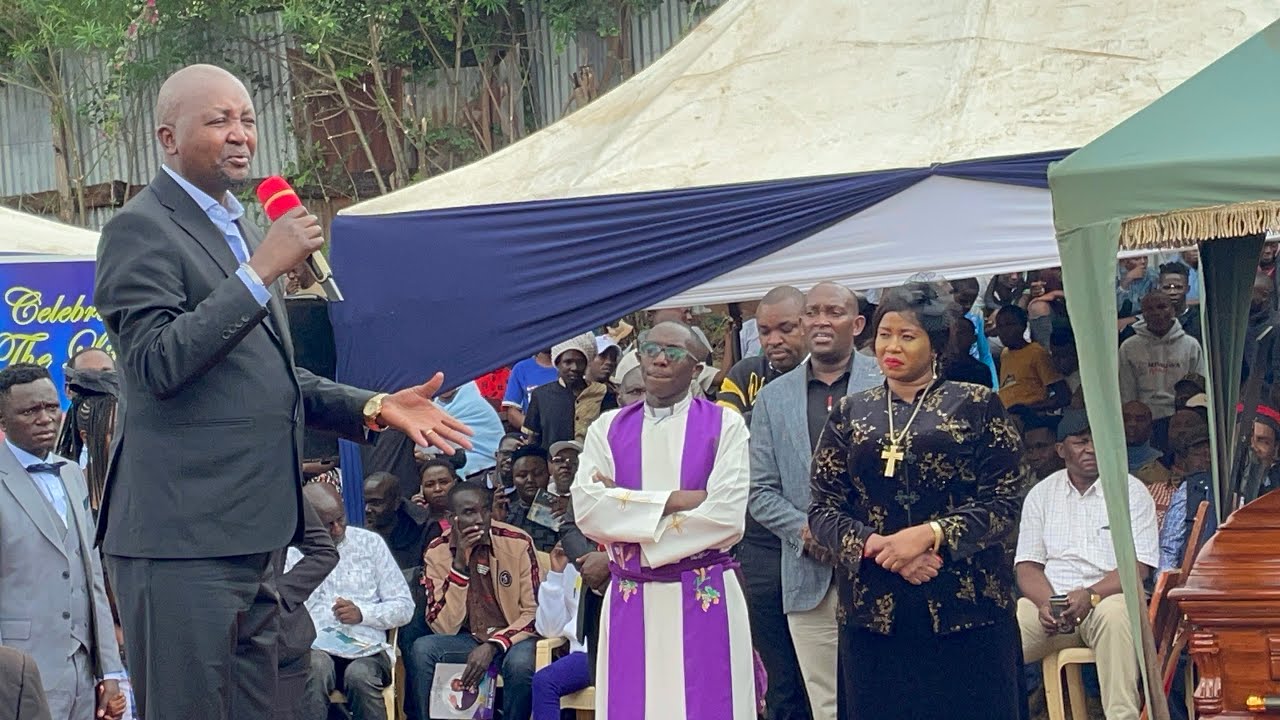 Man Kush at Kioi Junior funeral - YouTube