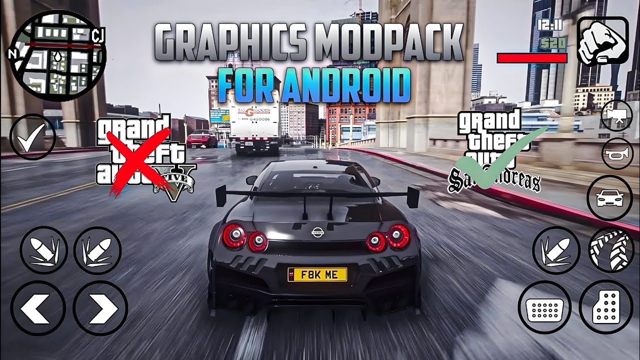 The Ultimate GTA San Andreas Graphics Mod Pack - YouTube