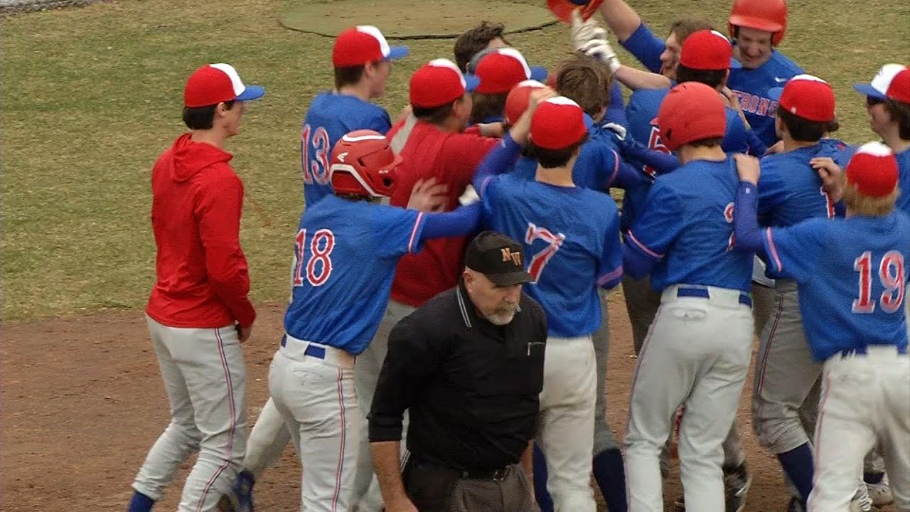 Armstrong Baseball Beats Elk River with Grand Slam - YouTube