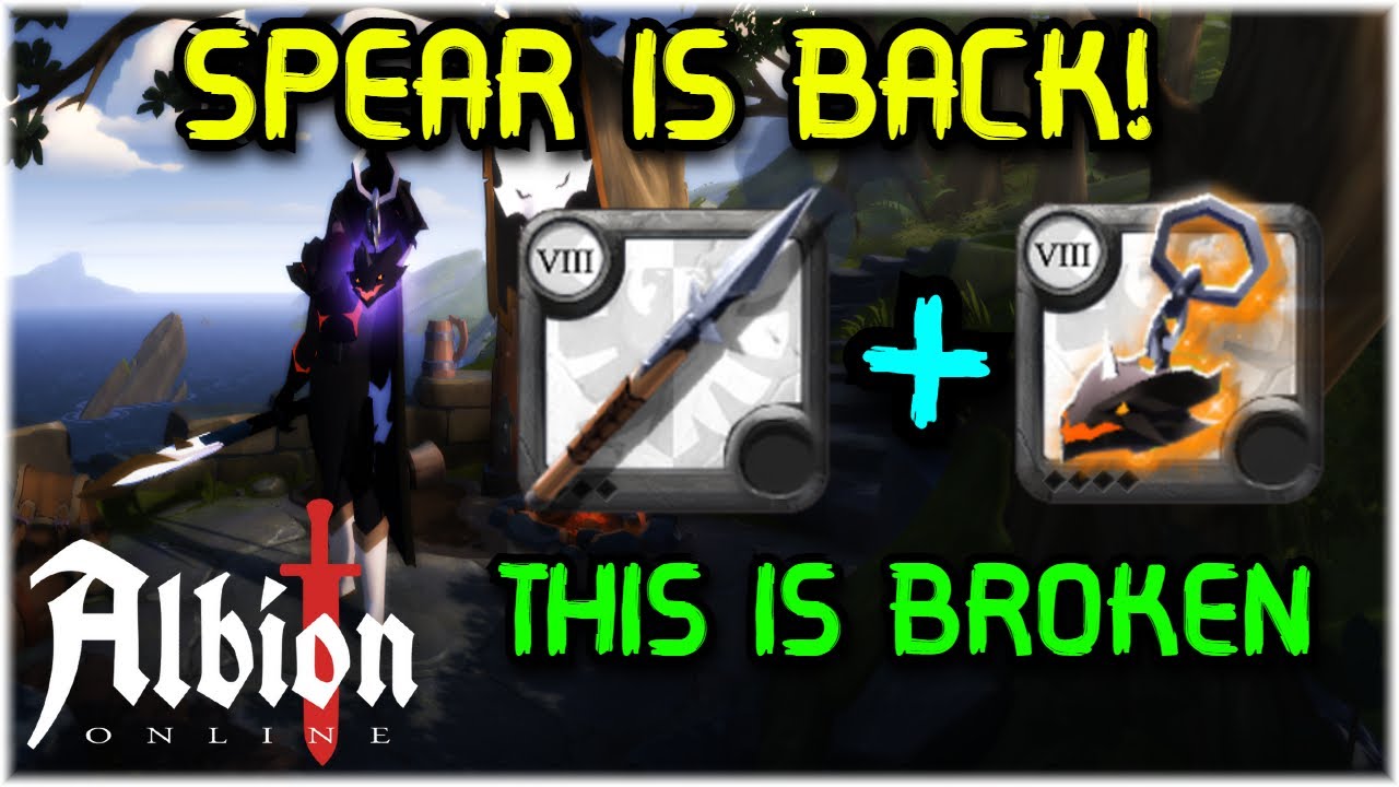 💯Spear Is Back! 💯- Broken Build- Albion Online Solo PvP|Mists Of Avalon ...