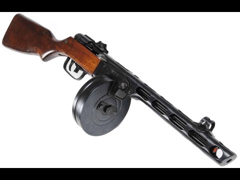 DAHSYAT !!! PISTOL MITRALIUR / SUBMACHINE GUN PPSh-41 (Papasha) mode full auto!!!