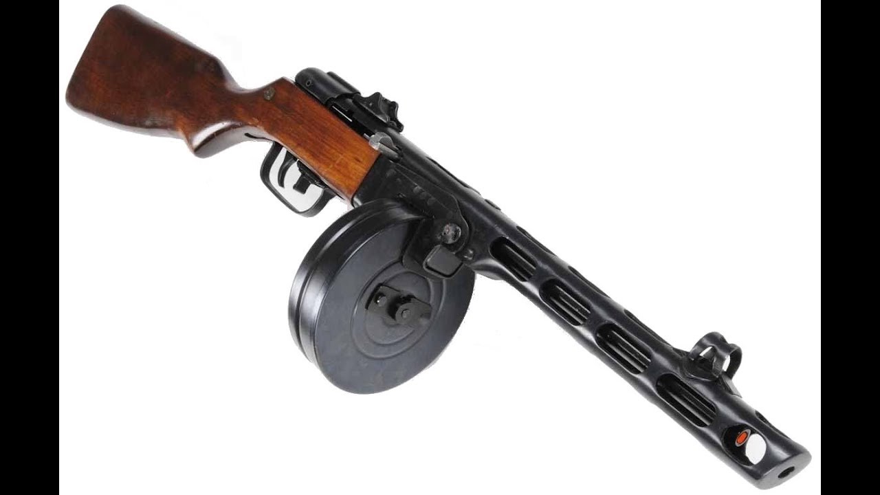 DAHSYAT !!! PISTOL MITRALIUR / SUBMACHINE GUN PPSh-41 (Papasha) mode ...