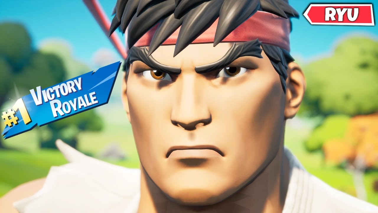 Victoria con la skin RYU Fortnite - YouTube